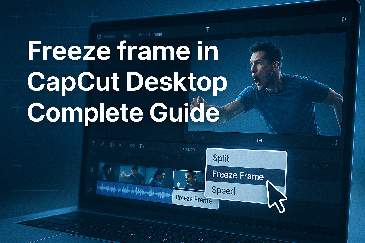 Stop Time Like a Pro: How to Freeze Frame in CapCut Desktop 2026 (Step ...