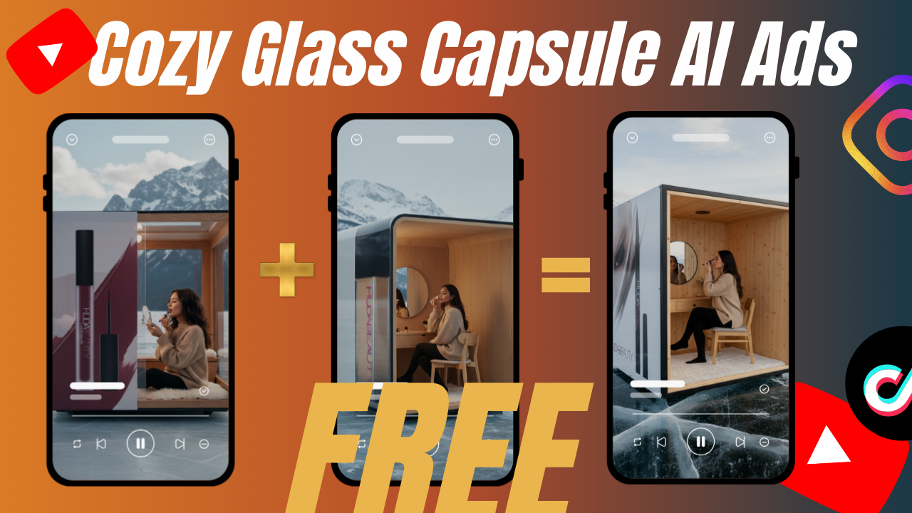 How I Create Cozy Glass Capsule AI Ads in Just 15 Minutes Using Free AI ...